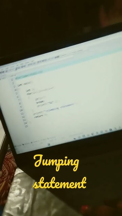 jumping statement - YouTube