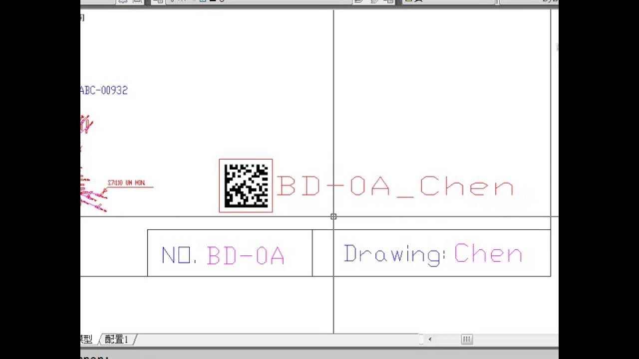 2D Barcode Generator (for AutoCAD based) - YouTube