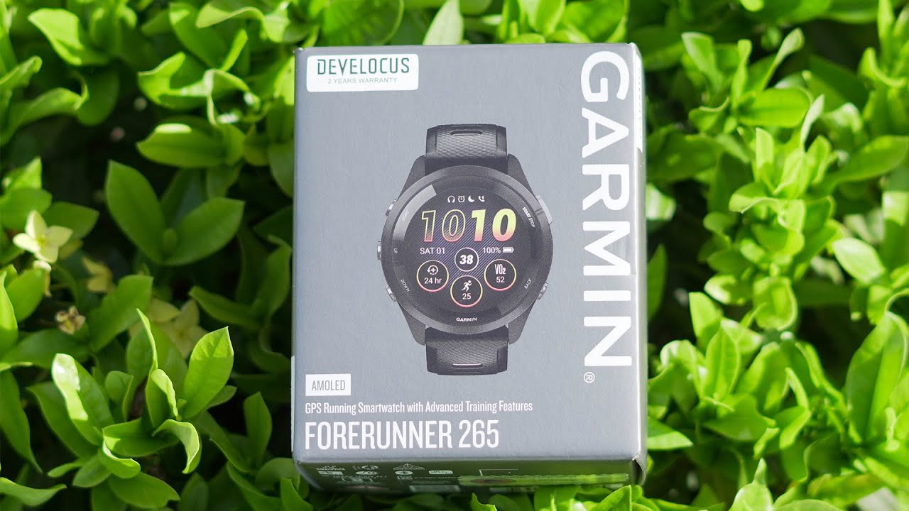 GARMIN Forerunner 265 - Unboxing សុក្រិតភាពខ្ពស់សម្រាប់អ្នកកីឡា - YouTube