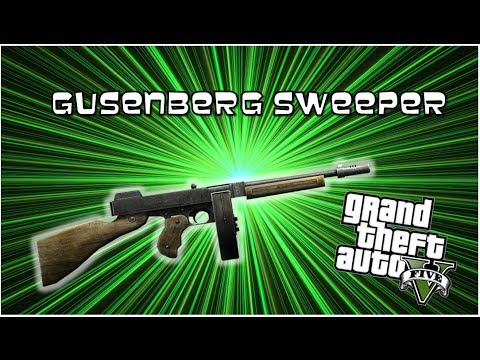 GTA 5: Valentine's Day DLC - Gusenberg Sweeper Exclusive Gameplay ...