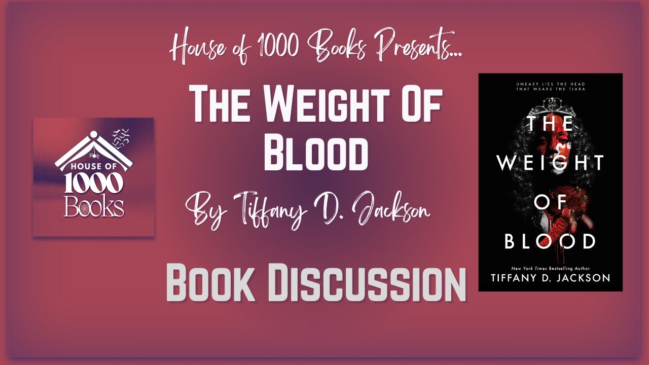 The Weight of Blood by Tiffany D. Jackson | House of 1000 Books ...