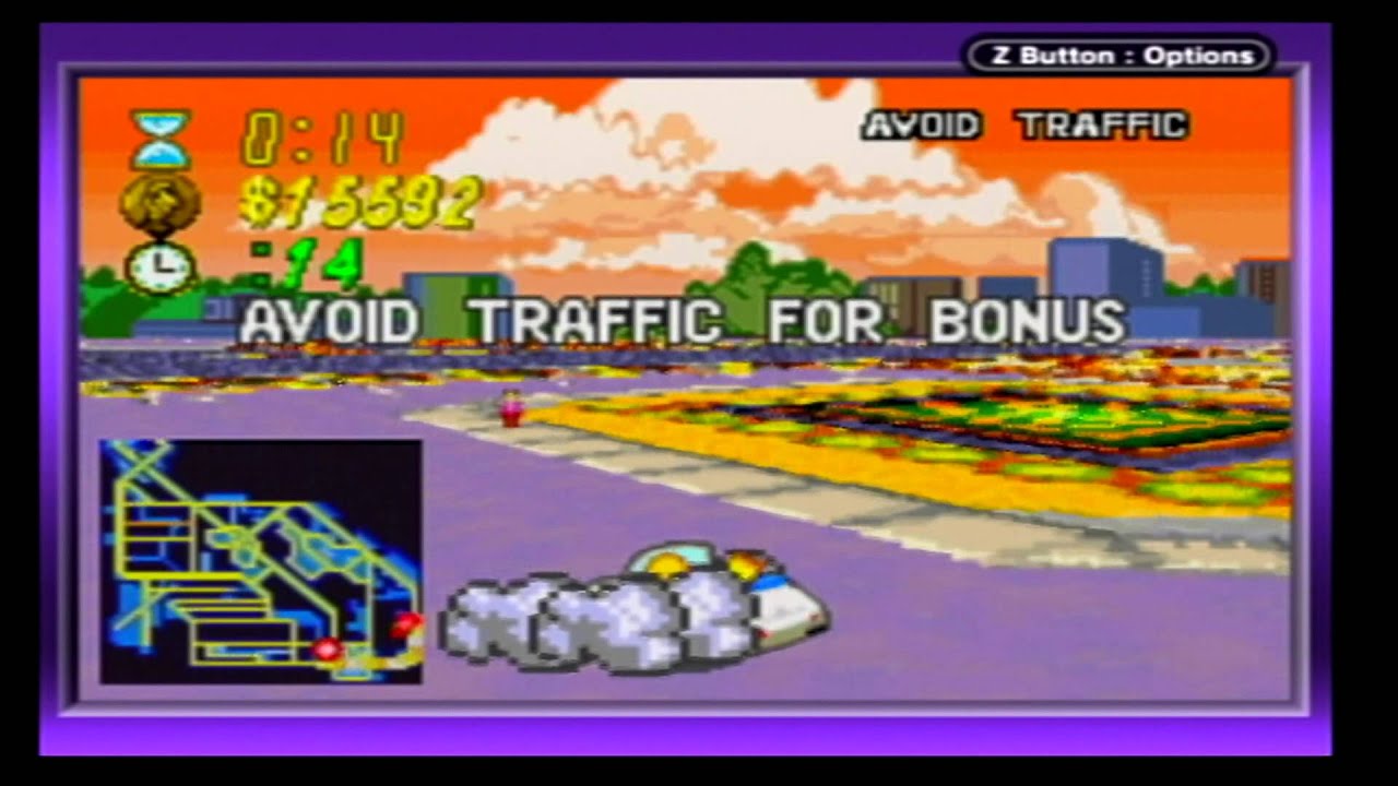 The Simpsons Road Rage (GBA) marathon part 3 - YouTube