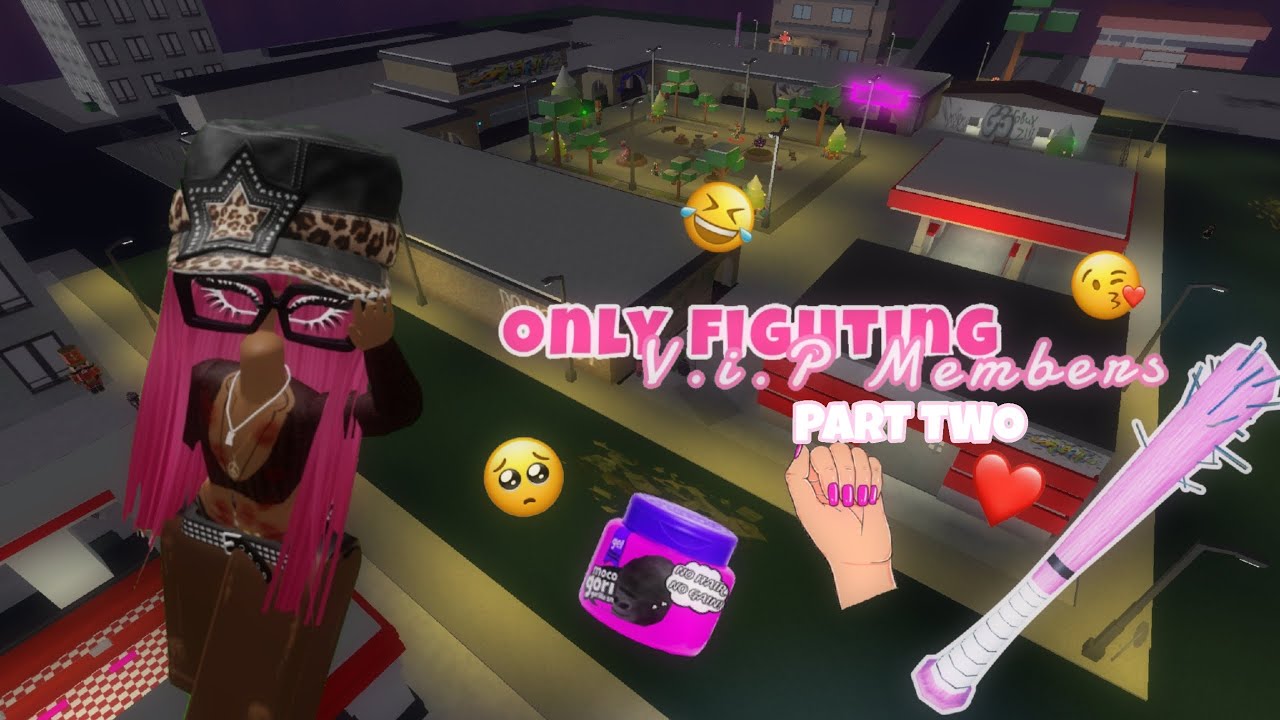 .*only FIGHTING VIP Members*.*IN ROBLOX BADDIES PART 2* . - YouTube