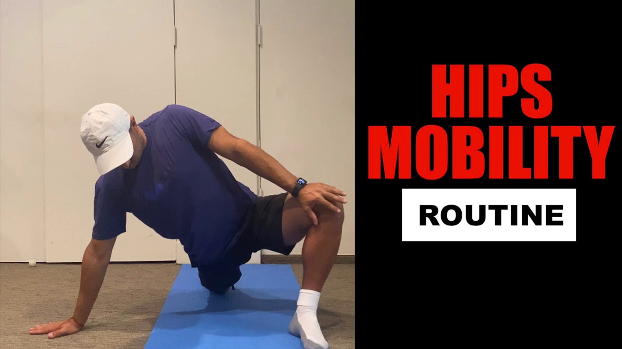 HIPS MOBILITY ROUTINE / TENNIS TRAINING COACH BRIAN DABUL / LOWER BACK ...