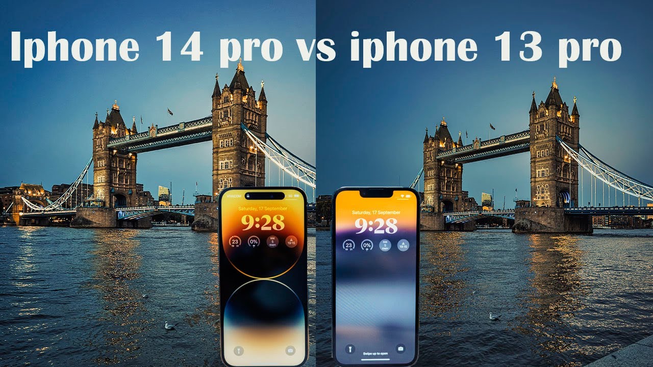 iphone 14 pro vs iphone 13 pro camera test - YouTube