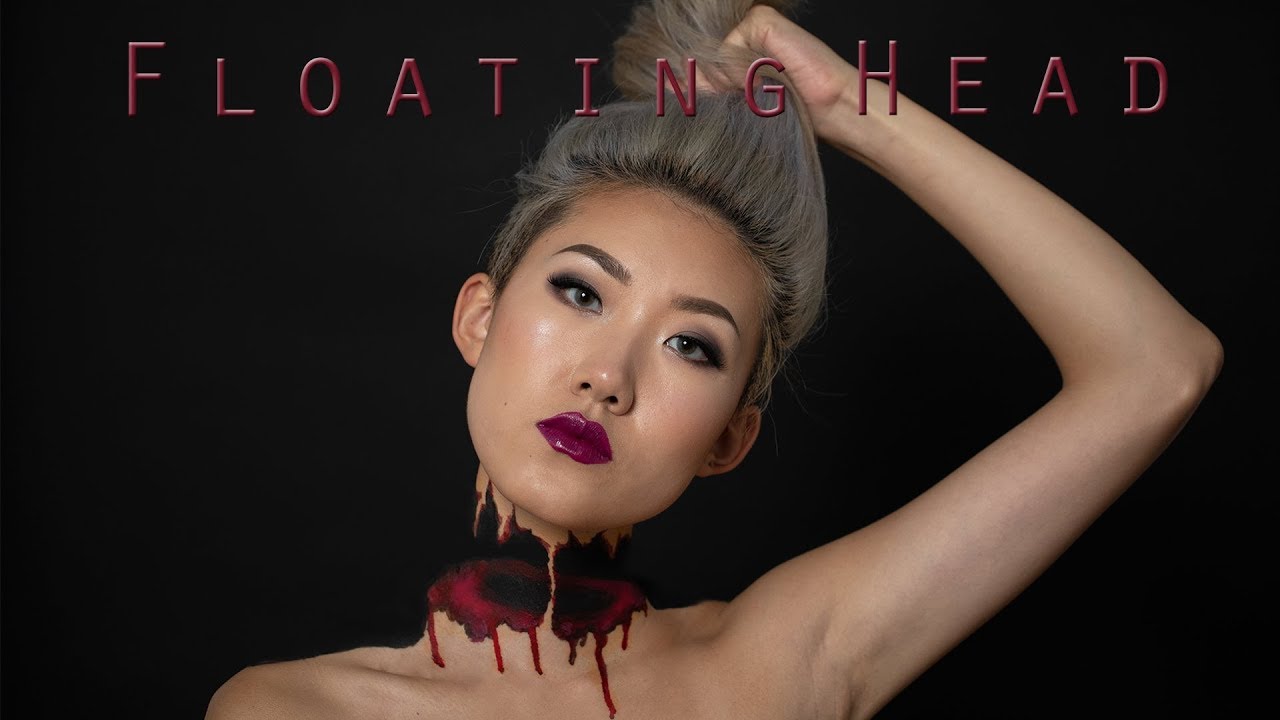 Floating Head Makeup | Halloween 2018 - YouTube