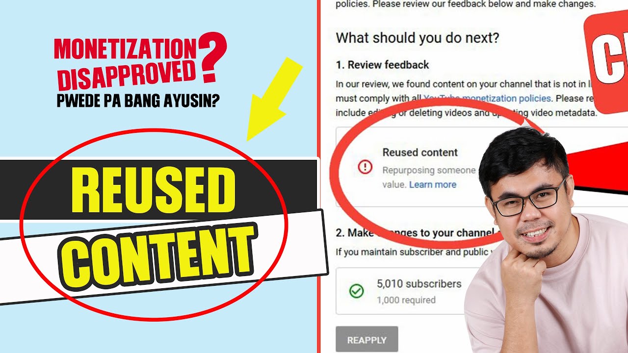 REUSED CONTENT: WHAT'S ALLOWED AND NOT ALLOWED | TAGALOG YOUTUBE TIPS ...