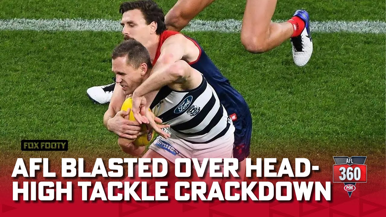 Is it a flinch move to change interpretation of high-tackle rule? | AFL ...