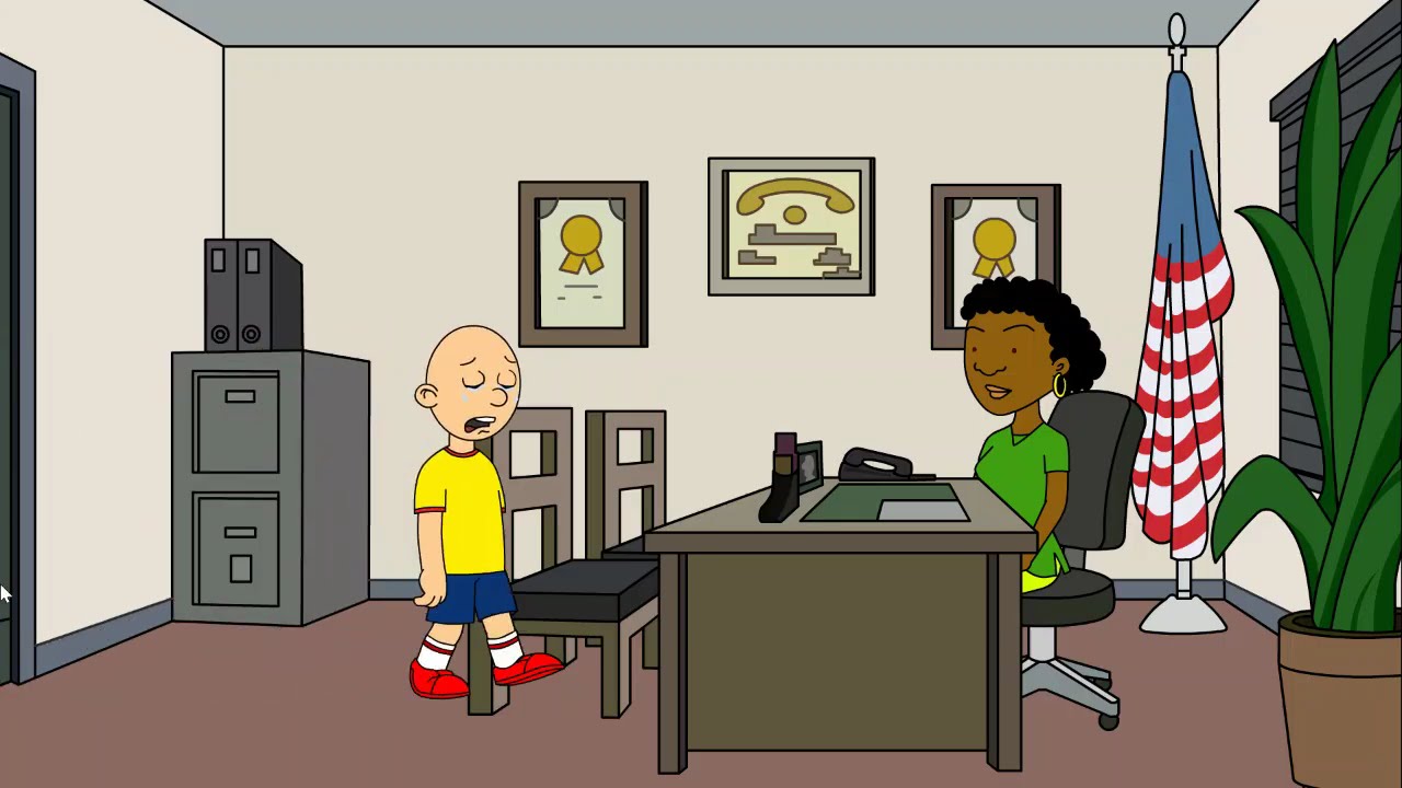 Caillou Misbehaves At School/Grounded - YouTube