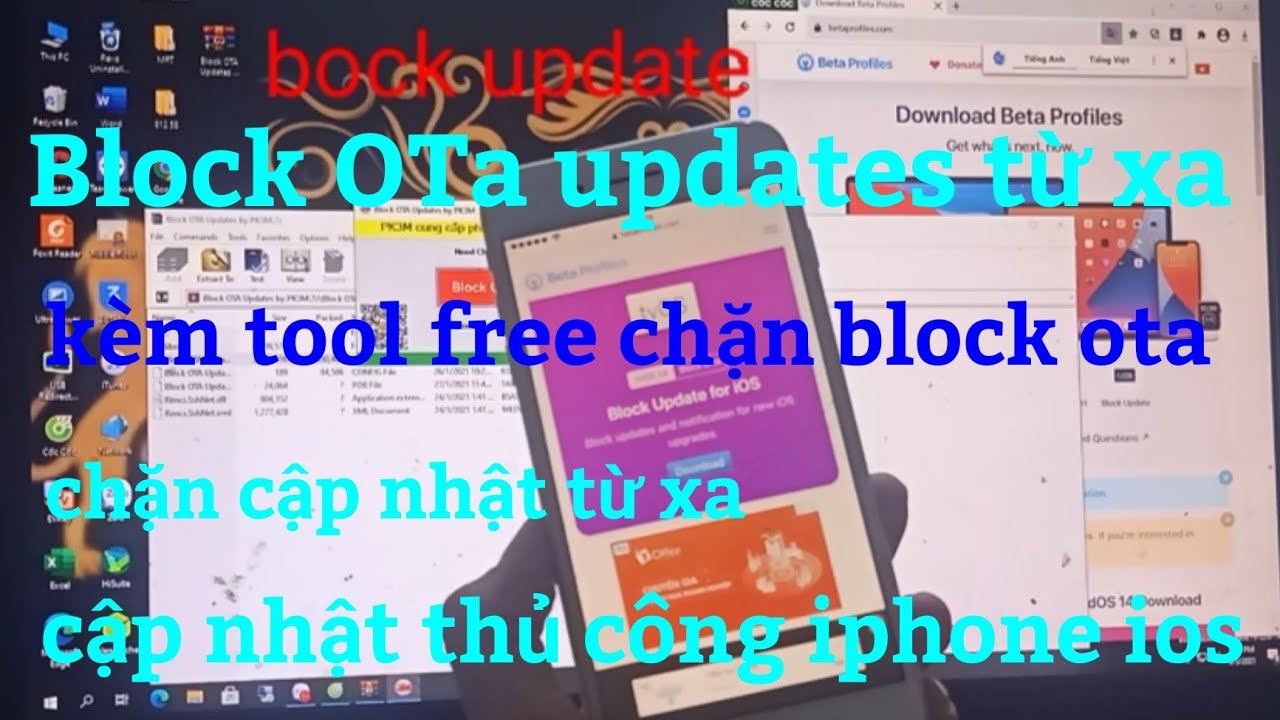 Free Block OTA Updates từ xa và thủ công kèm tool PK3M iPhone/iPadChặn ...