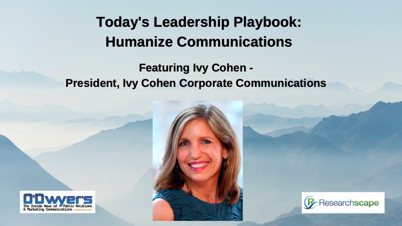 Today's Leadership Playbook: Humanize Communications - YouTube