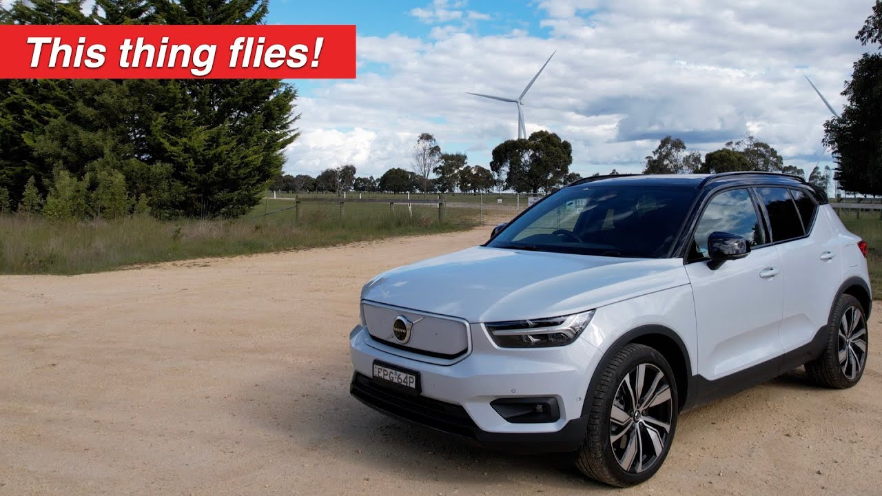 Volvo XC40 Recharge Twin Review | This thing is fast! - YouTube