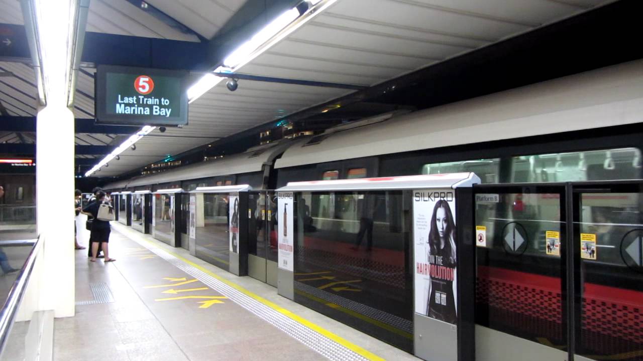 SMRT C751B [341/342] at Yishun (Last Train » Marina Bay) - YouTube