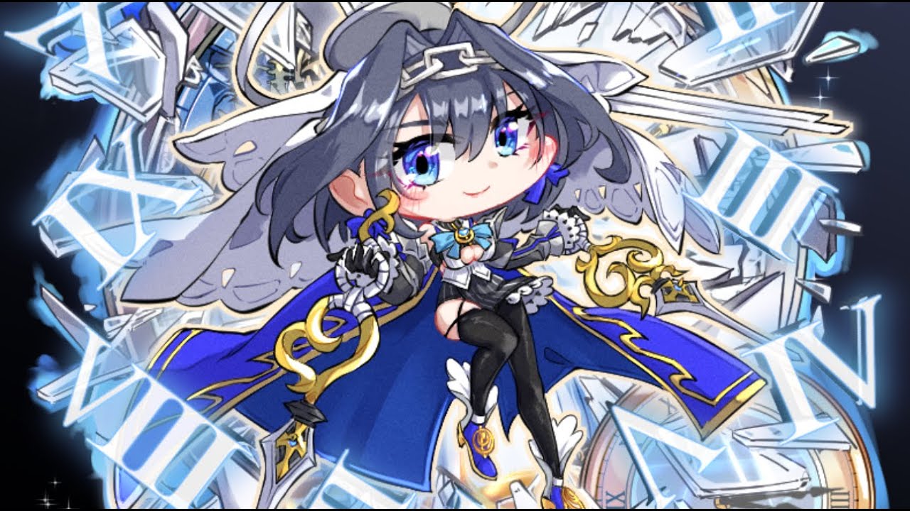 Chibi Oura Kronii timelapse. - YouTube
