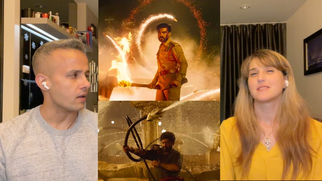 Ram vs Bheem | RRR Interval Fight Scene | Jr NTR | Ram Charan ...