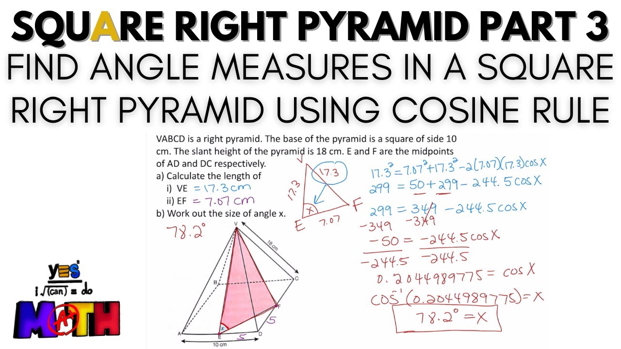 Square Right Pyramid Part 3 Video - YouTube