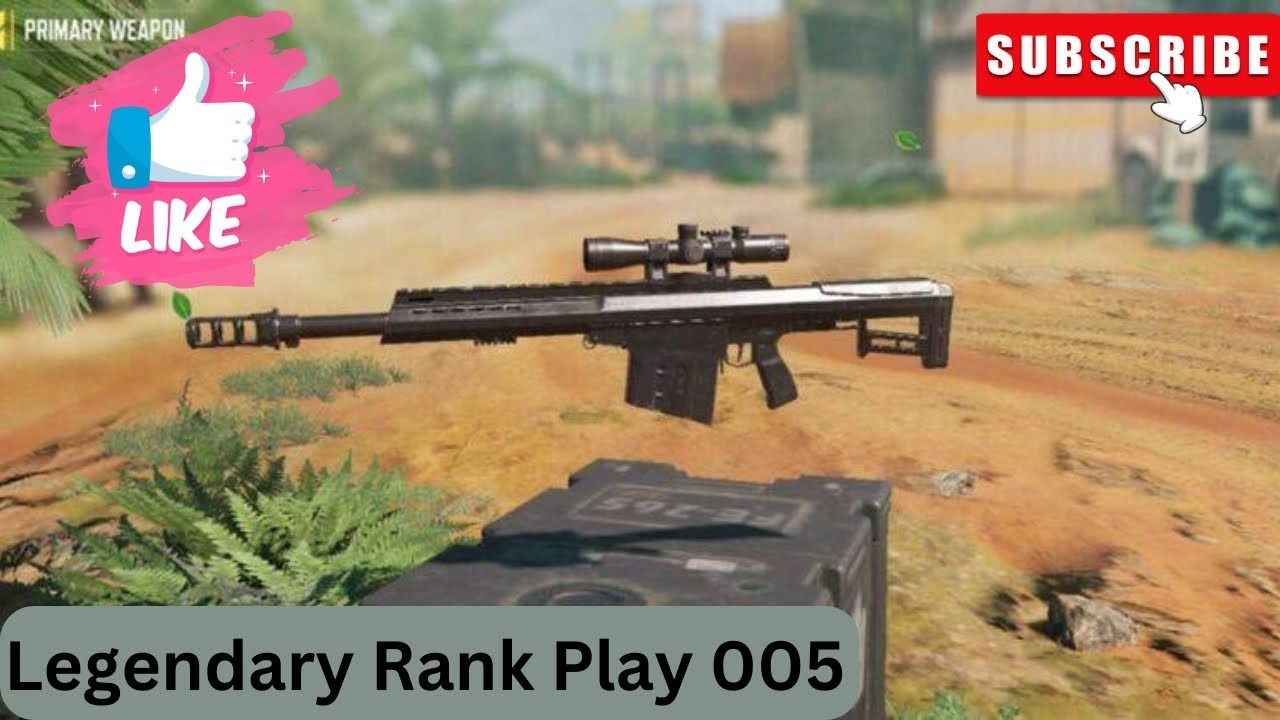 Call of duty mobile! sniper in legendary rank play 005! slowly getting ...
