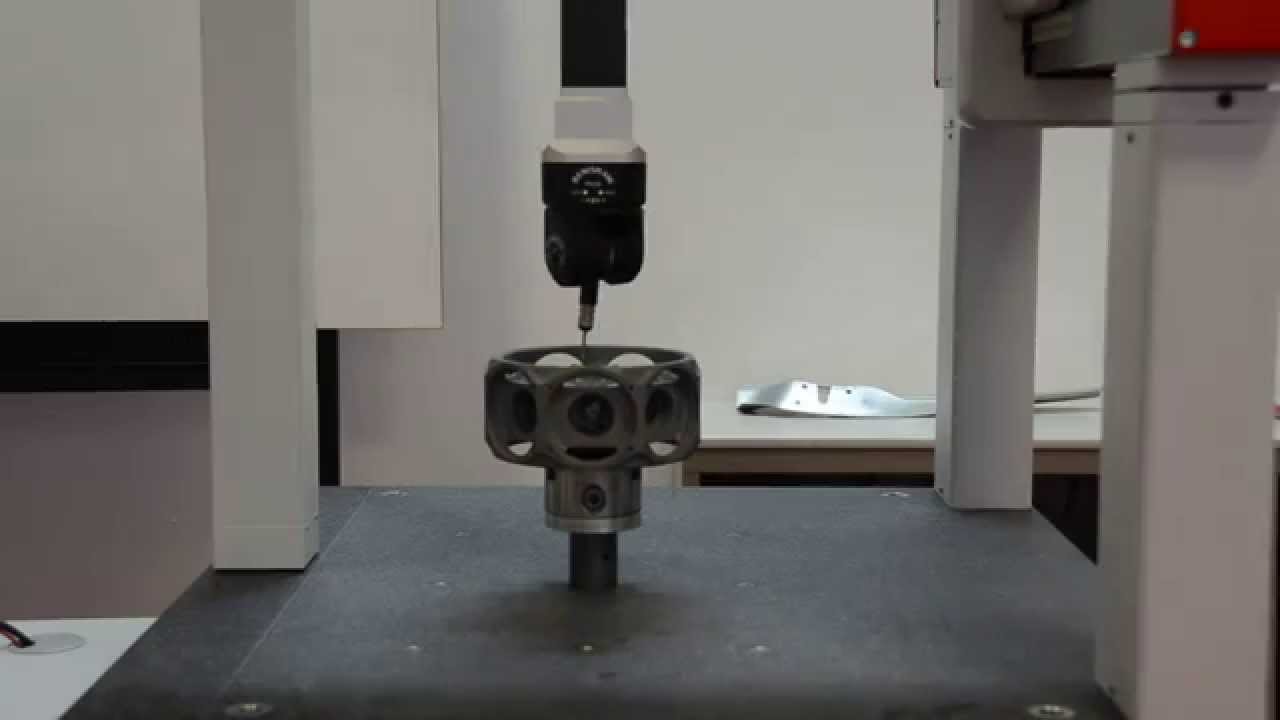 TouchDMIS on COORD3 Benchmark with PH20 - YouTube