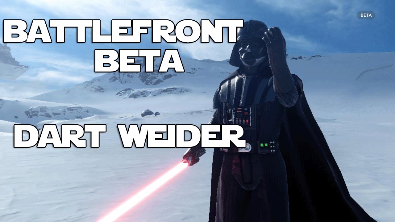 Star Wars: Battlefront - Dart Weider - Дарт Вейдер - YouTube