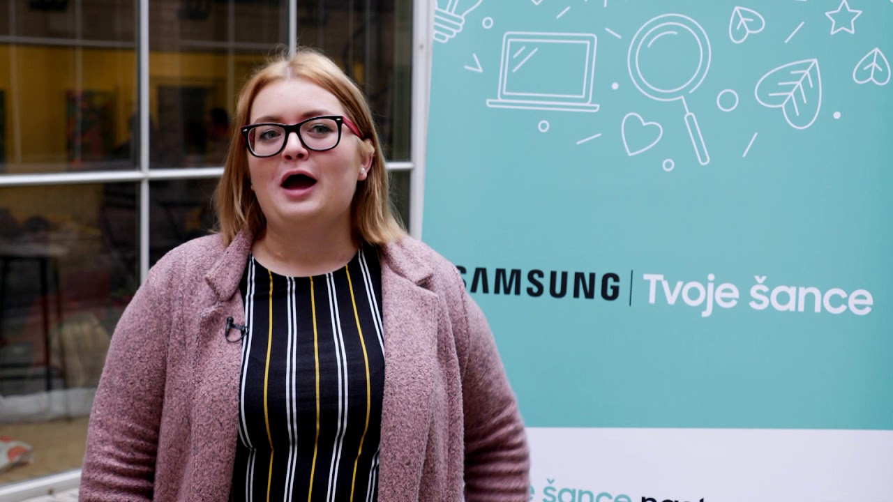 Samsung | Tvoje Šance - Simona - YouTube