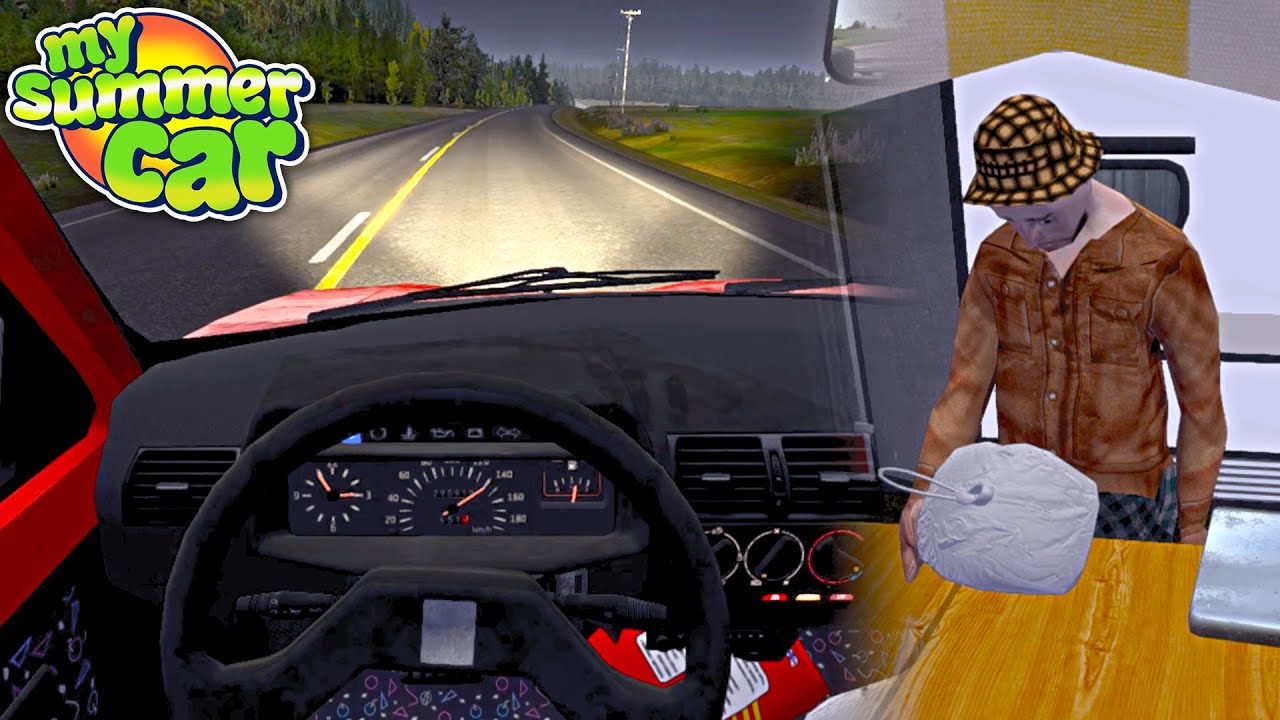 Fui caçar com o novo Peugeot! - My Summer Car #106 - YouTube