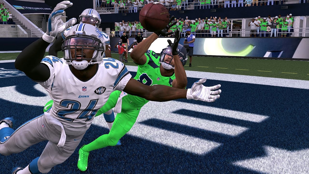Madden 17 Season 2 Seahawks vs Lions NFC Championship Playoffs Game ...