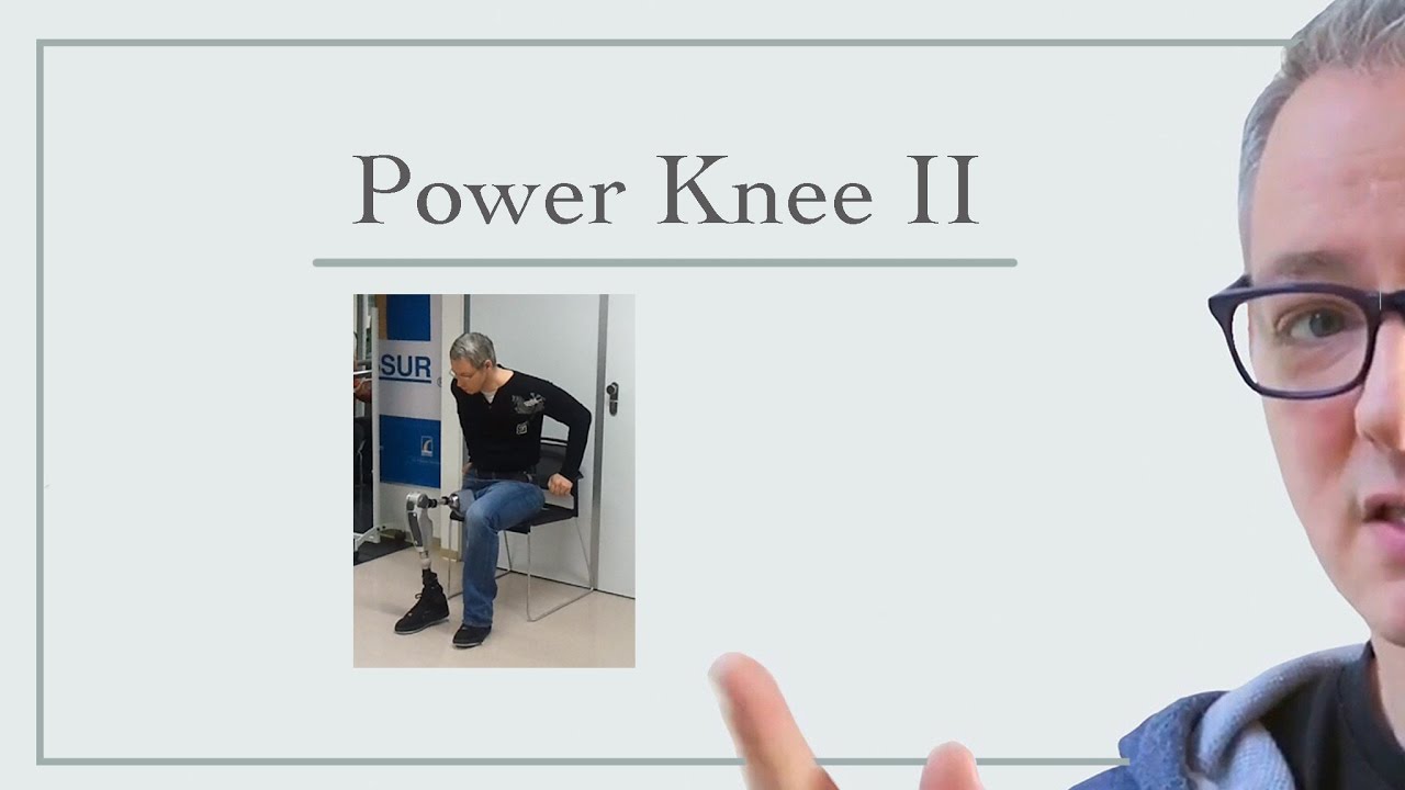 Power knee II 1 endlich aktiv Laufen ???? - YouTube