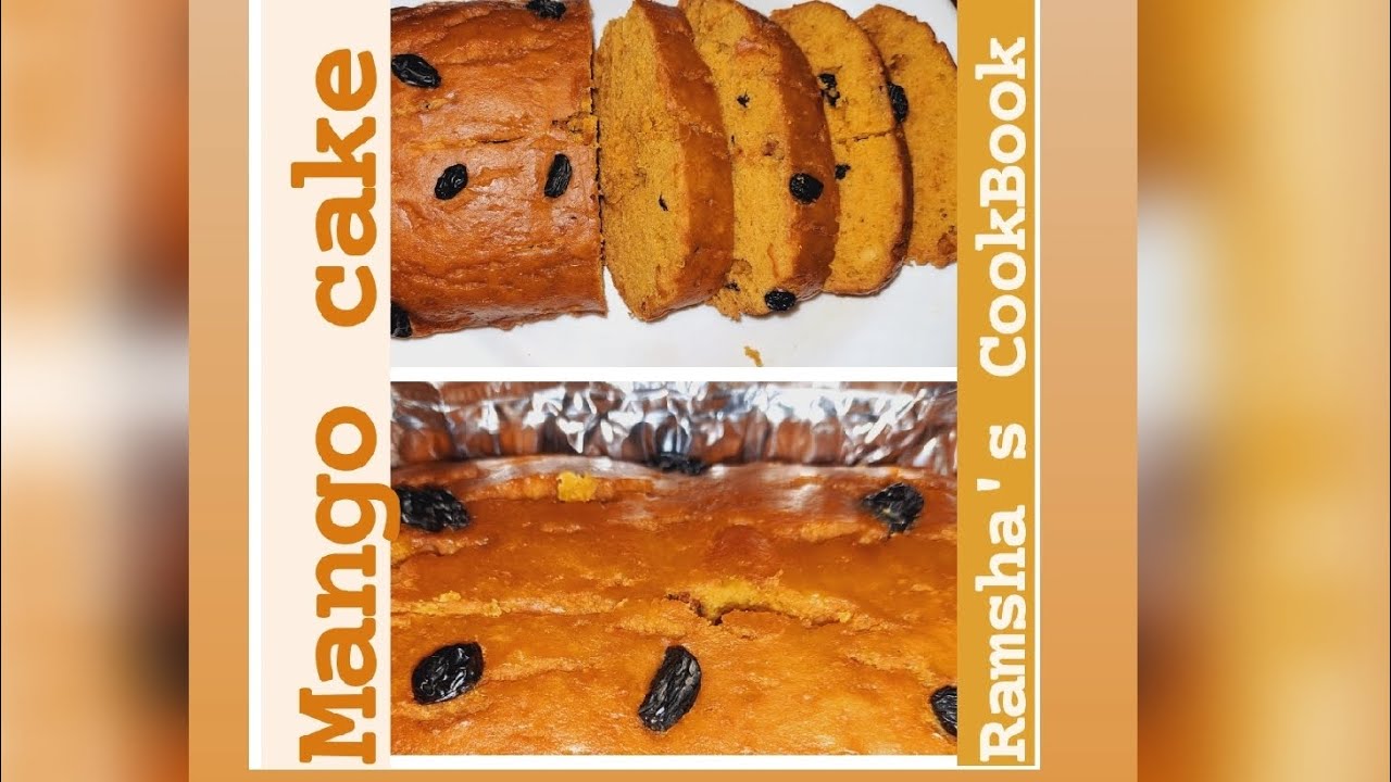 Mango Cake recipe Tea time cake |Mango Pound | Simple Mango cake ...
