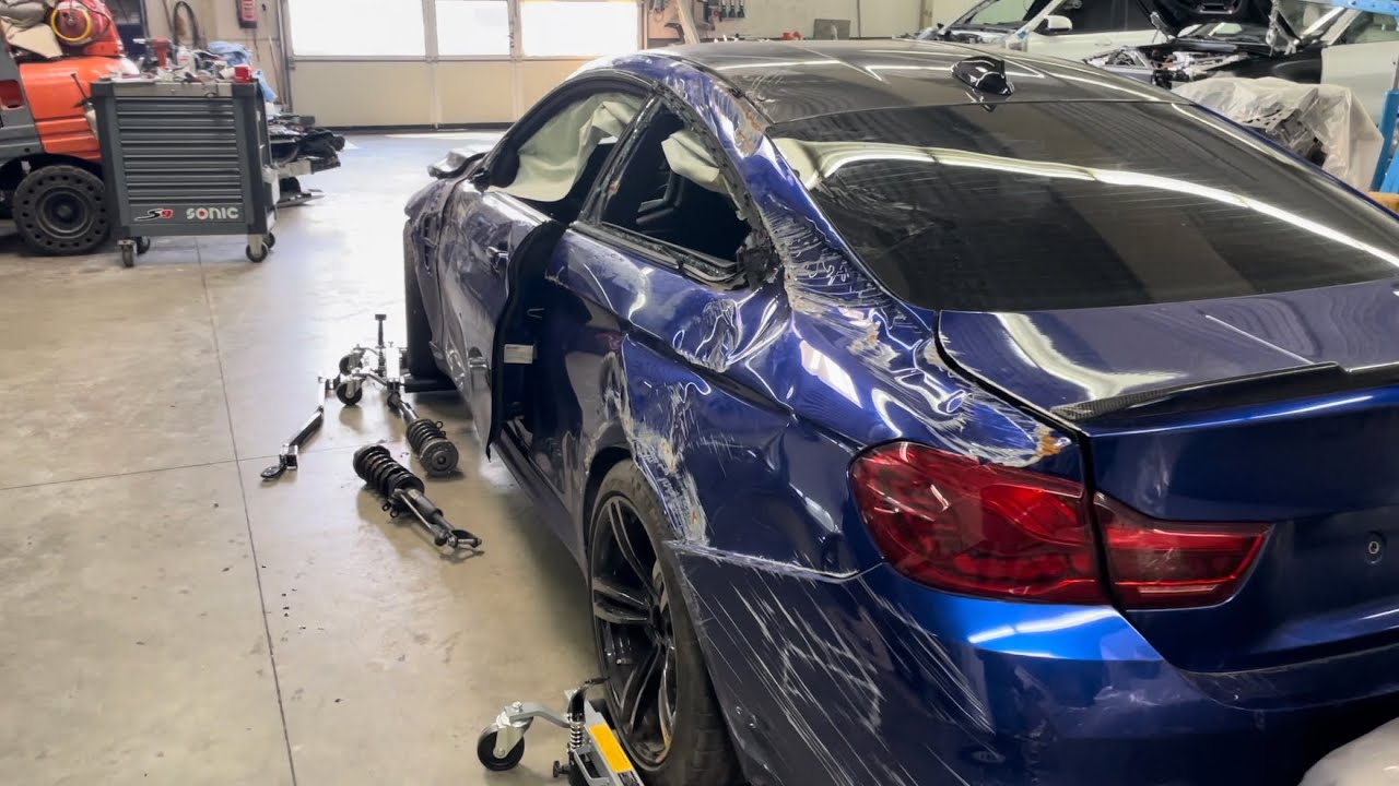 BMW M4 CS F82 USA Import repariert in Deutschland 🇩🇪 - YouTube