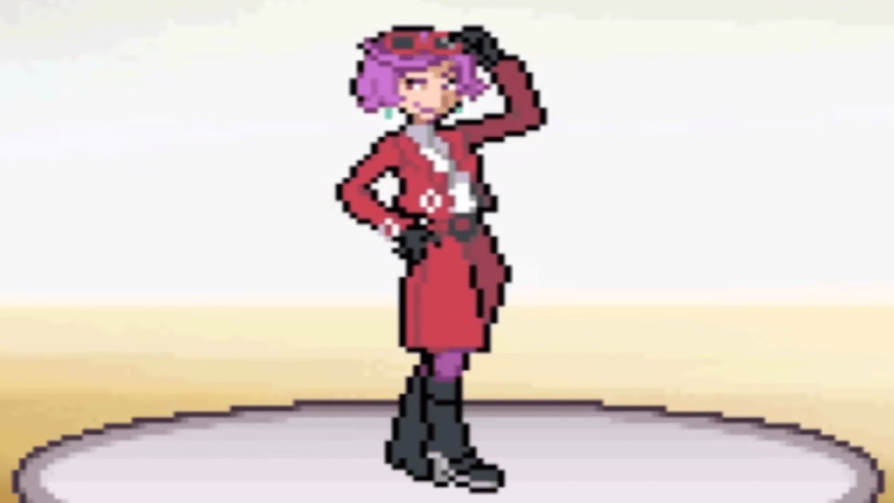 Pokemon Sterling Silver - vs Hall Matron Argenta - YouTube