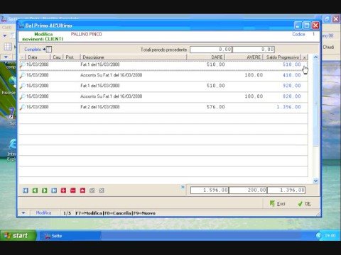 SETTE - Scheda contabile Cliente/Fornitore - YouTube