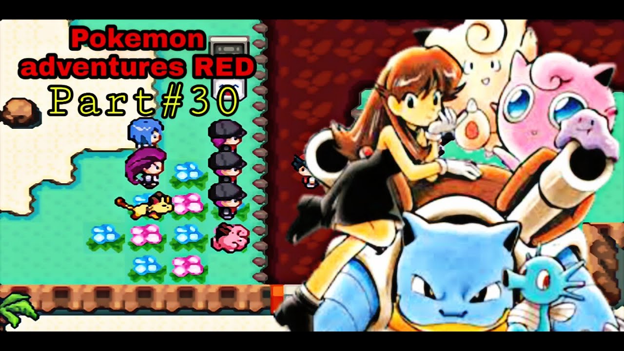Pokemon adventures RED chapter Part#30 Blue side to team Rocket - YouTube