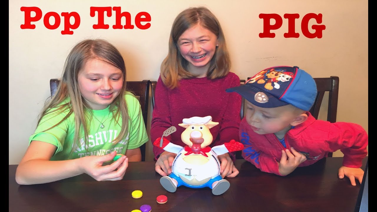 Pop the Pig Challenge ! Best Toddler Learning Video - YouTube