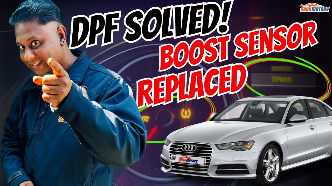 Audi DPF Cleaning & Boost Pressure Sensor Replacement | Turbo Boost ...