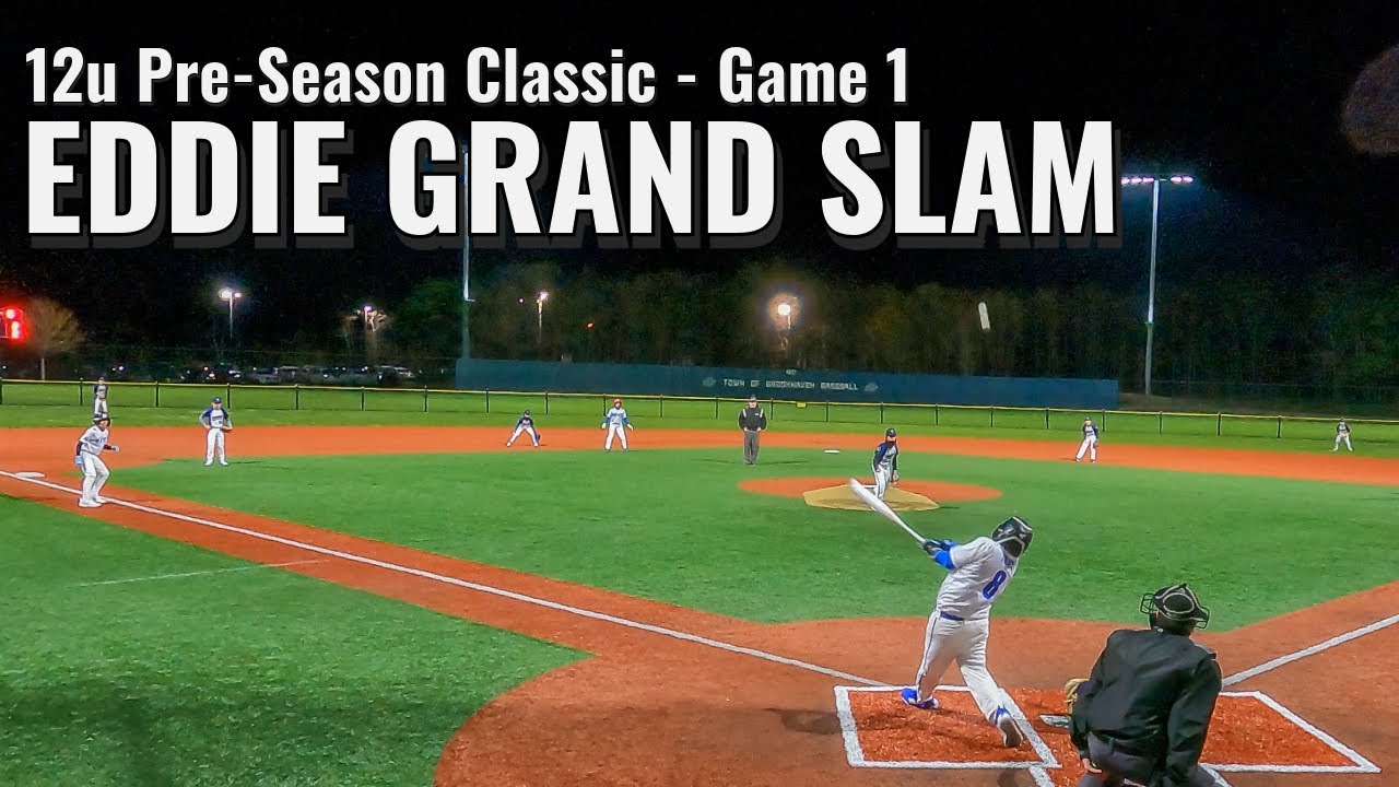 12u Waves - Eddie Grand Slam! - ToB Pre Season Classic - Pool Gm1 vs ...