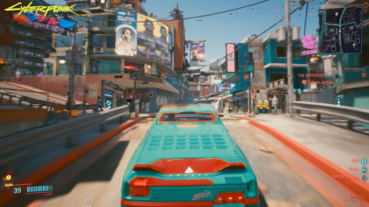 CYBERPUNK 2077 FREE ROAM - Exploring Night City, V's Apartment, Rampage ...