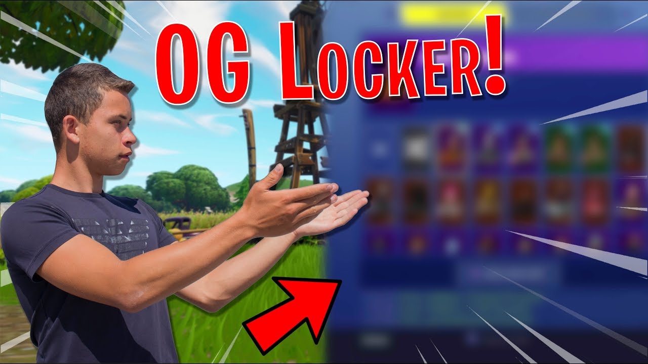 MIJN (OG) LOCKER!! - FORTNITE LOCKER OPENING!! || Brogekte! - YouTube