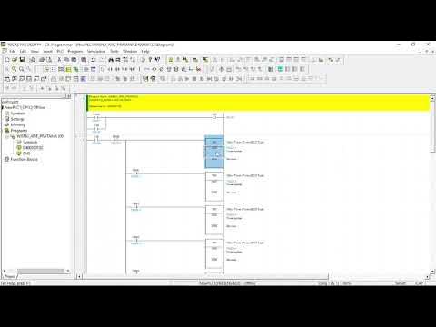 Tugas PLC Traffic Light 3 Persimpangan CX-Programmer - YouTube