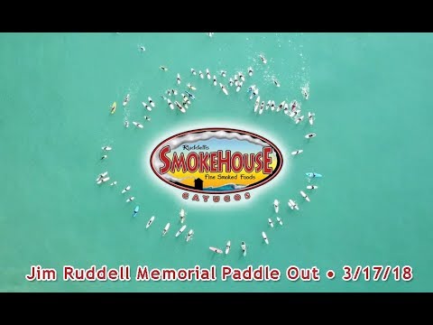 Cayucos "Smoker Jim" Ruddell Memorial Paddle Out - 3/17/18 - YouTube