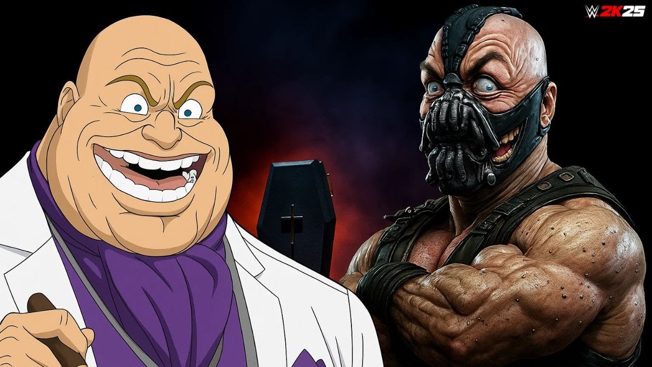 WWE 2K25 | King Ping vs Bane | Deadly Casket Match - YouTube