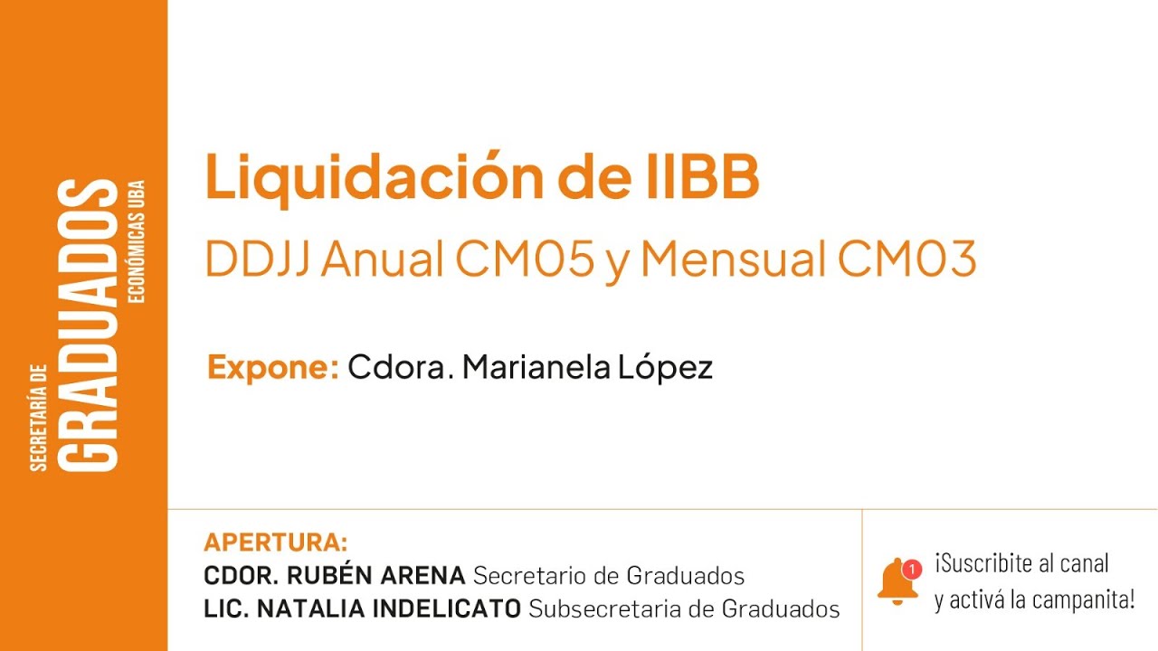 Liquidación de IIBB - Económicas UBA - YouTube