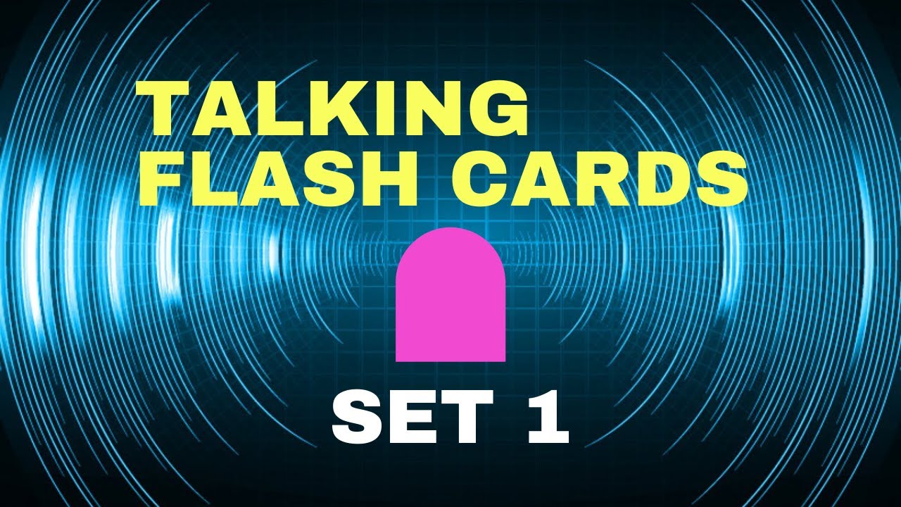 Talking Flash Cards - Set 1 - YouTube