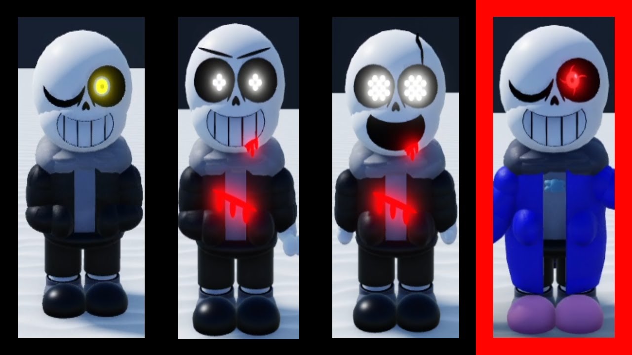 SuddenChange Sans/Last Breath Sans (Phase All) [Showcase] [Undertale ...