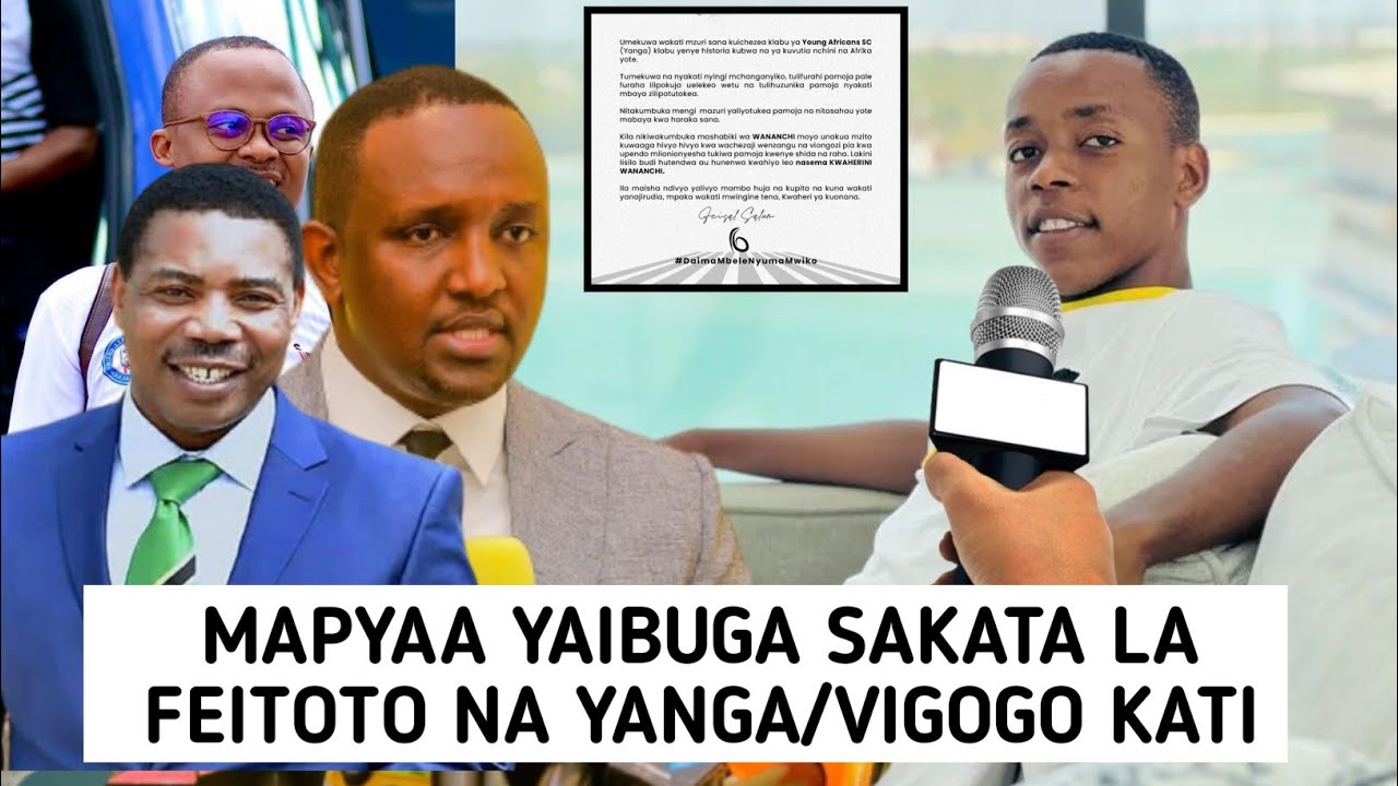 Kumekuchaa.! Taarifa za SAKATA LA FEITOTO na YANGA mapya yaibuka/Azam ...