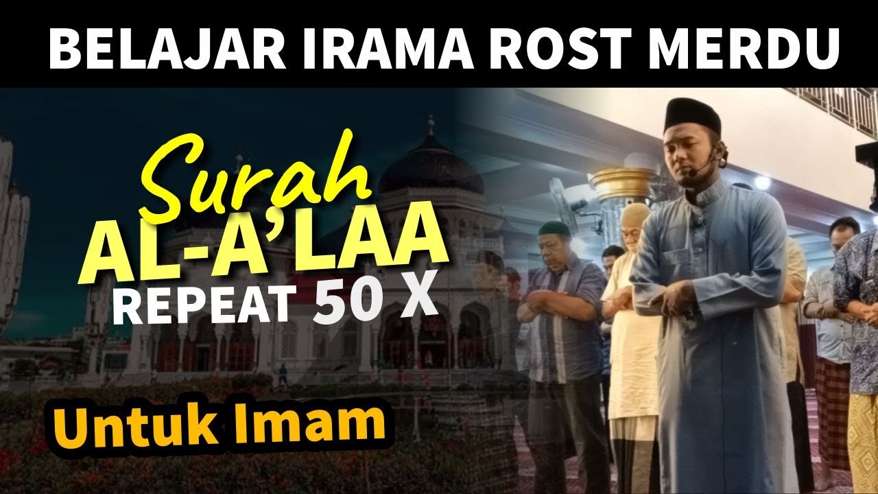 Surah Al A'laa Full 1 jam || Irama Rost merdu - YouTube