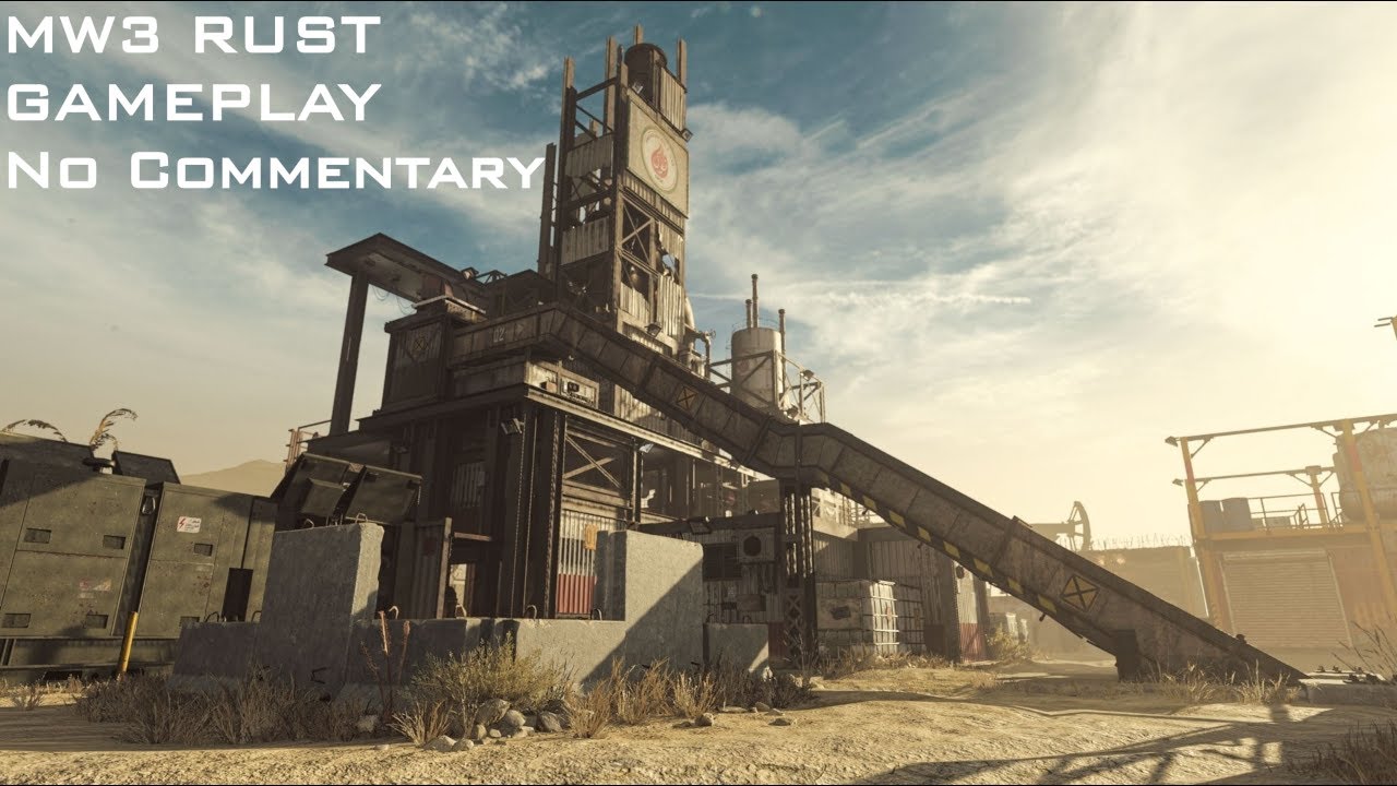 Call of Duty MW3 Gameplay - Rust - Domination - No Commentary - YouTube