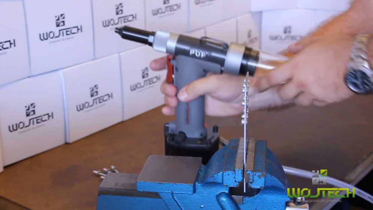 Nitownica pneumatyczna do nitów ProSet 2500 MCS - YouTube