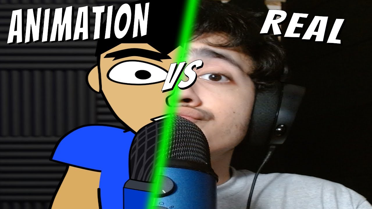 Animation VS Real Life ASMR - YouTube