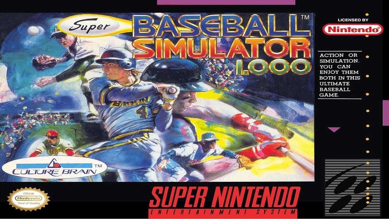 Super Baseball Simulator 1.000 HD //SNES\\ - YouTube