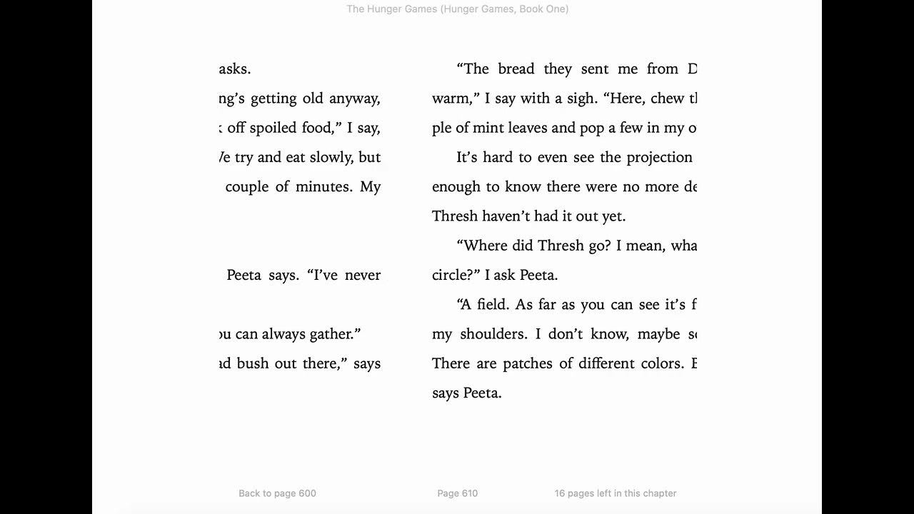 The Hunger Games: Chapter 22 Audio - YouTube